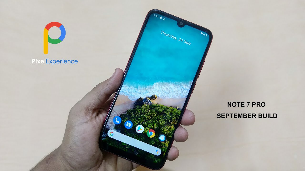 Pixel Experience Android 10 For Redmi Note 7 Pro | September Build ...