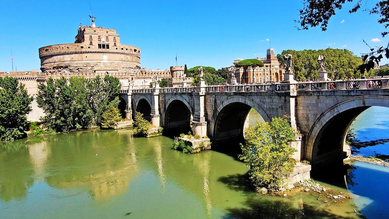 De la Vatican la Castelul Sant'Angelo din Roma - YouTube