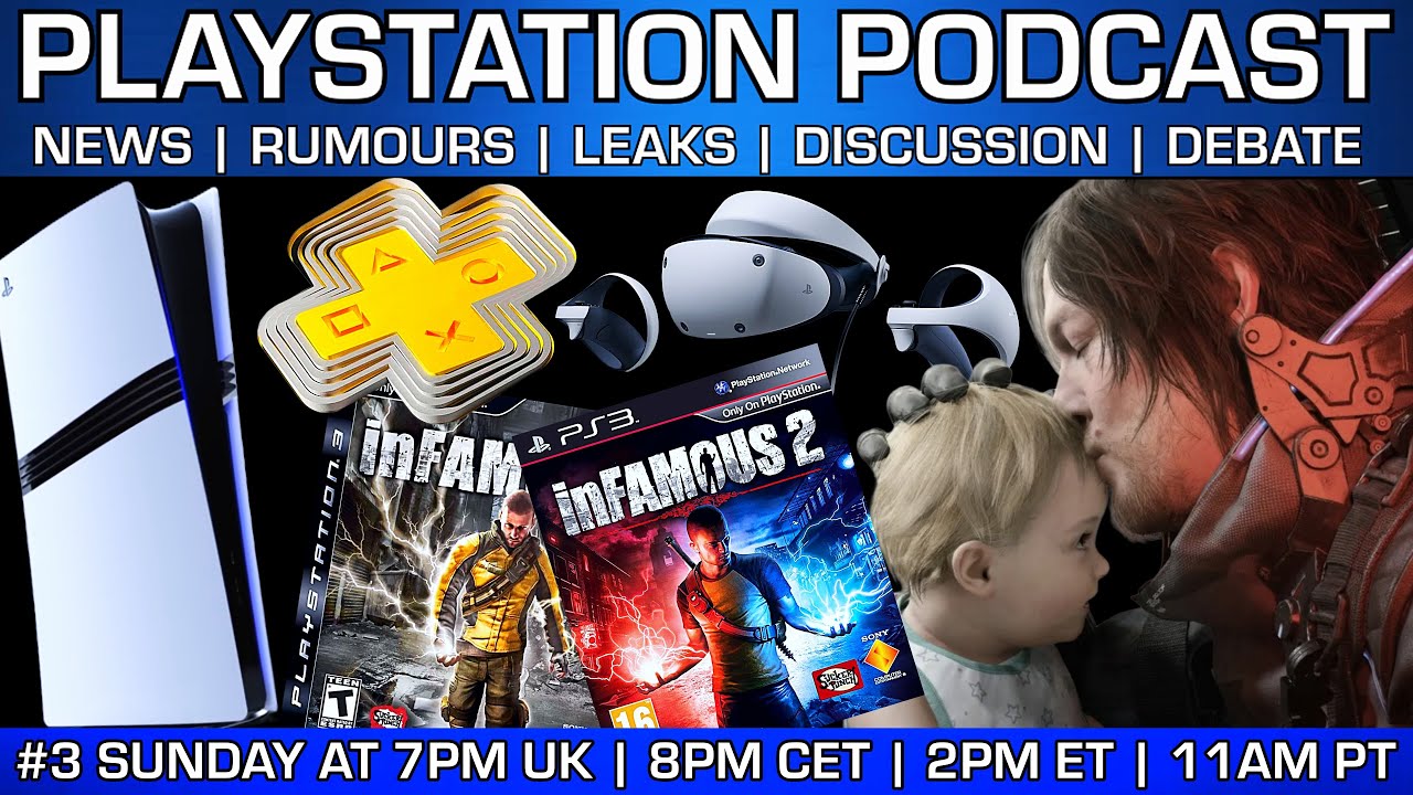 PlayStation Podcast - Sony PS5 Games & PS Plus | Death Stranding 2 ...