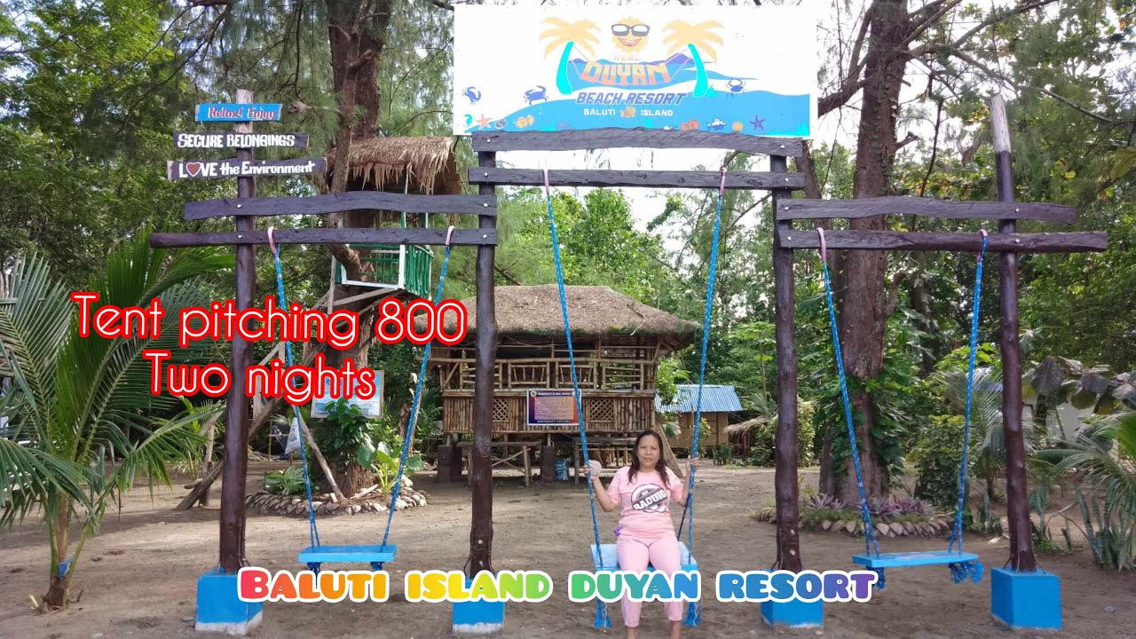 Baluti Island/ Duyan beach Resort/affordable Place To Stay/ tent ...
