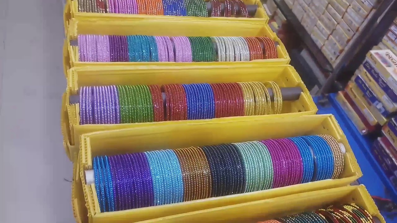 Bombay bangle store jwalapur - YouTube