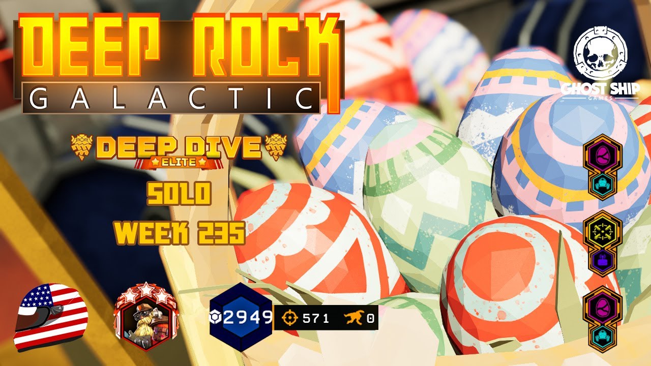 Deep Rock Galactic - Solo Engineer Elite Deep Dive [Week 235] (Unhealthy Ditch) Hollow Bough ...