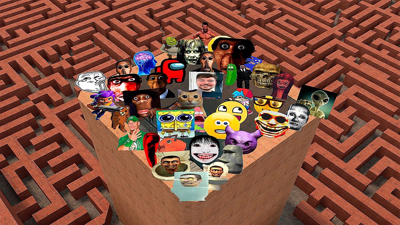 Nico's Nextbots Maze??? - YouTube