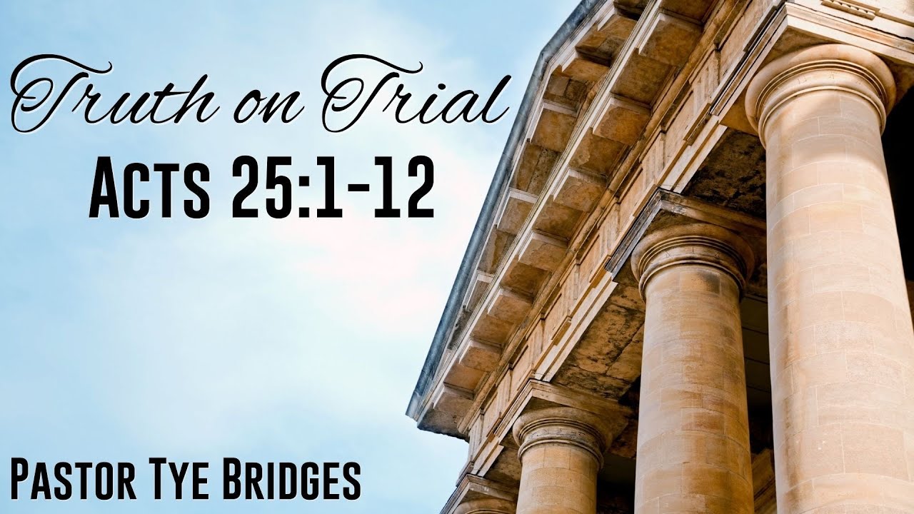 Sunday Morning//10.22.2023//Truth on Trial//Pastor Tye Bridges(1st ...