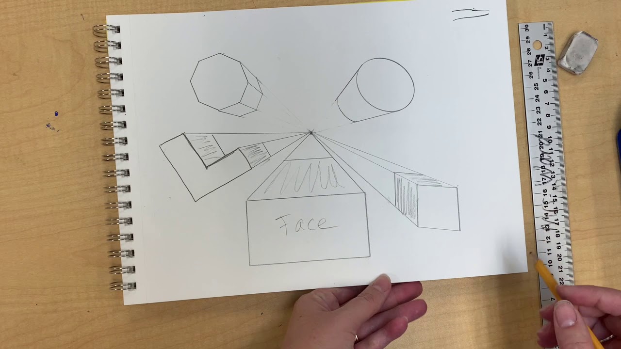One point perspective- Winding Forms - YouTube
