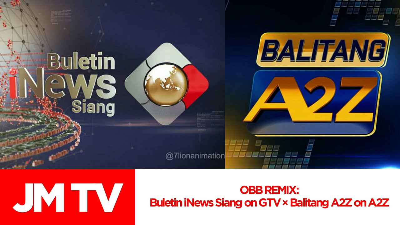 OBB REMIX: Buletin iNews Siang on GTV × Balitang A2Z on A2Z - YouTube