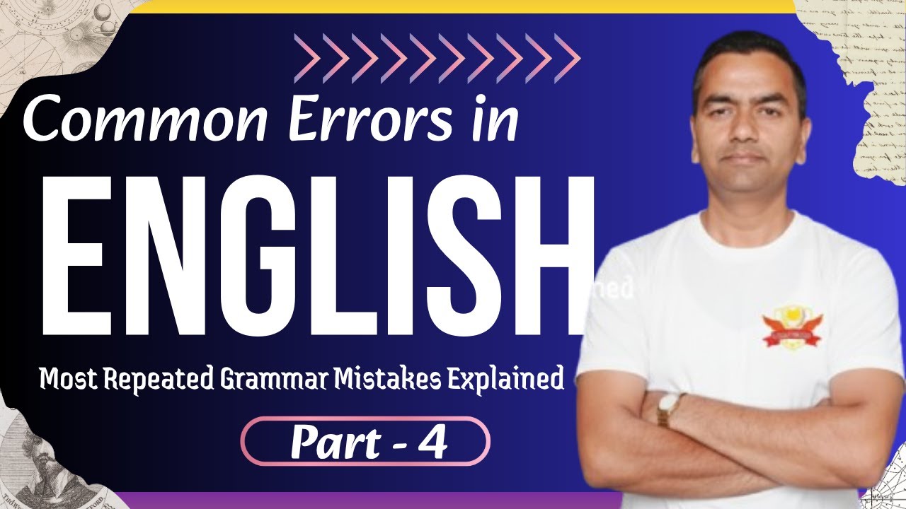 🔴 Live: Common Errors in English | Most Repeated Grammar Mistakes ...