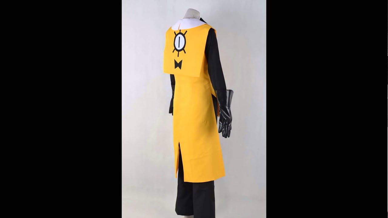 Bill Cipher Costume from Gravity Falls Cosplay - YouTube