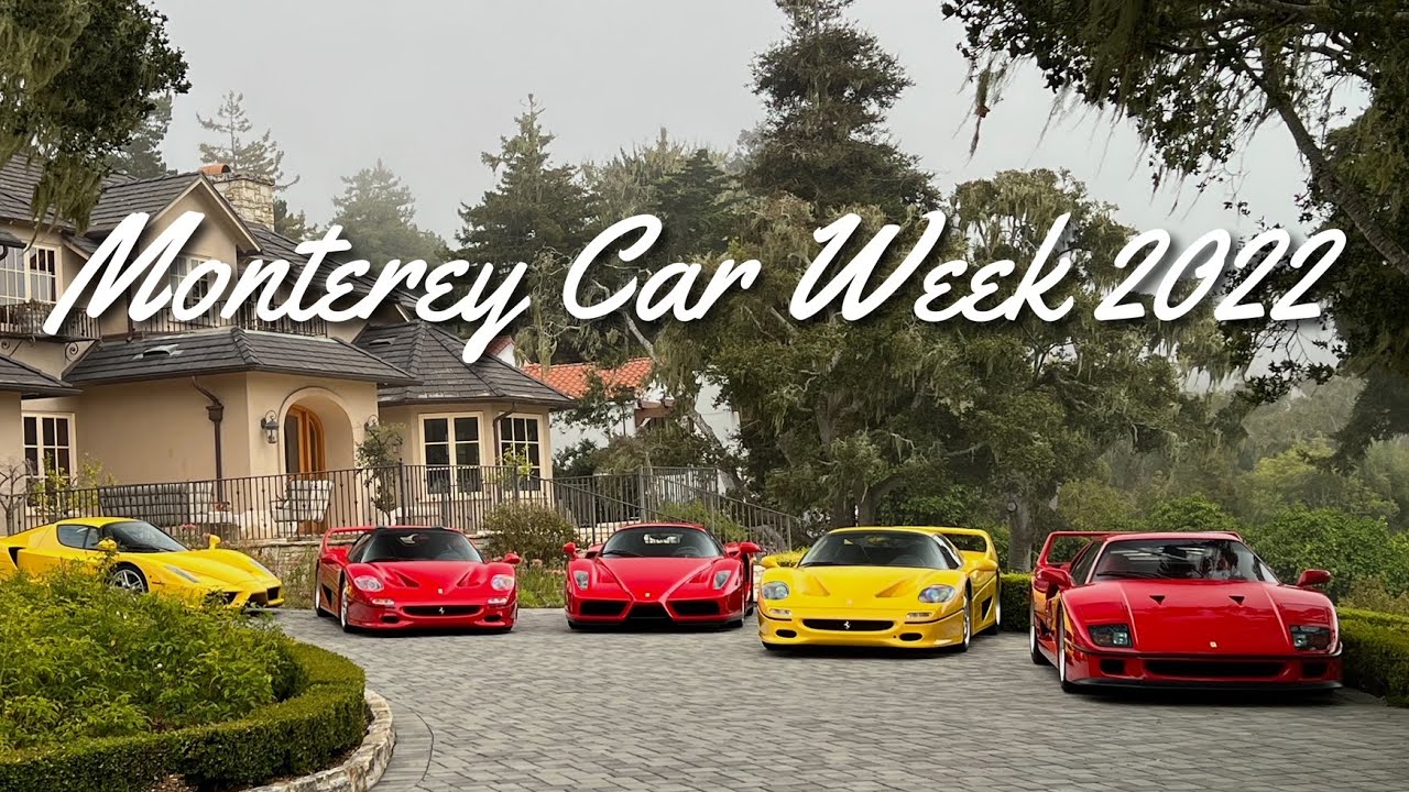 Monterey Car Week 2022 - YouTube