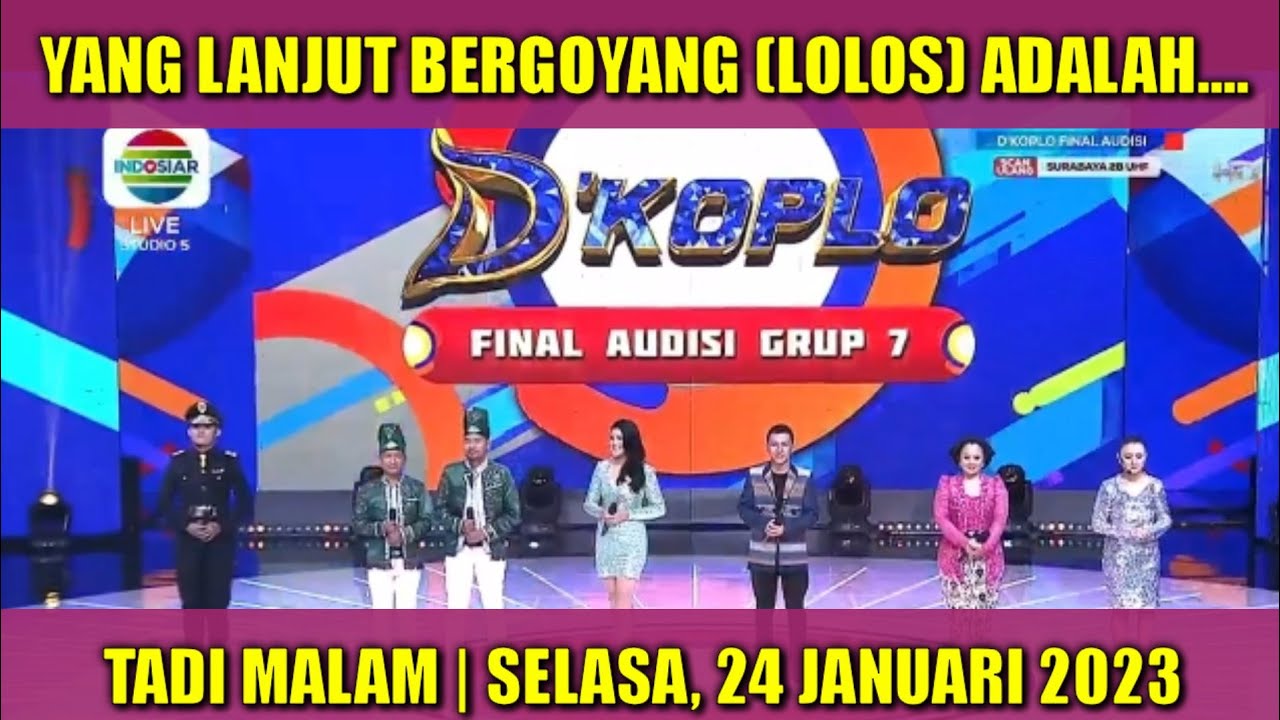 WOW SELAMAT! BESTIE KOPLO YANG LOLOS DI D'KOPLO INDOSIAR FINAL AUDISI ...