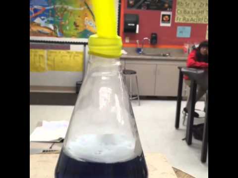 Mg replacing H in HCl Hydrogen Balloon Explosion Demonstration - YouTube