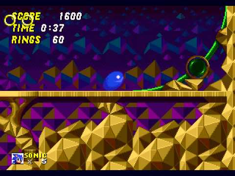 Hidden Palace Zone en Sonic 2-Nivel Sacado de la Beta. - YouTube