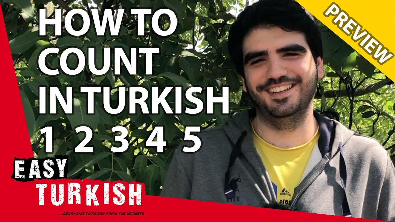Numbers in Turkish (PREVIEW) | Super Easy Turkish 10 - YouTube