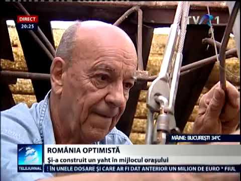 Scriitorul Alfred Neagu si iahtul Doamna Ana (TVR1) - YouTube