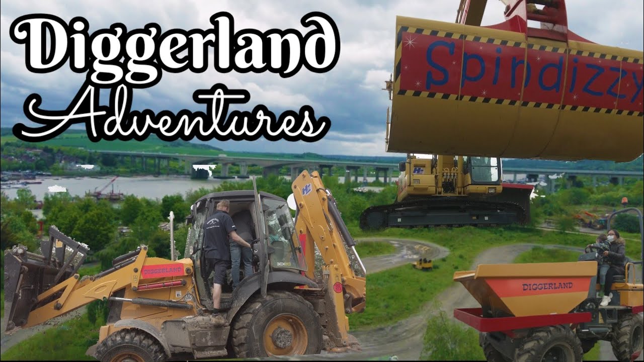 DIGGERLAND UK KENT | CONSTRUCTIIN VEHICLES - YouTube