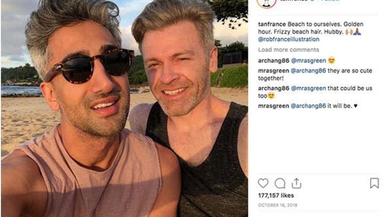 Tan France husband: Is Tan from Queer Eye married? Who is Rob France ...