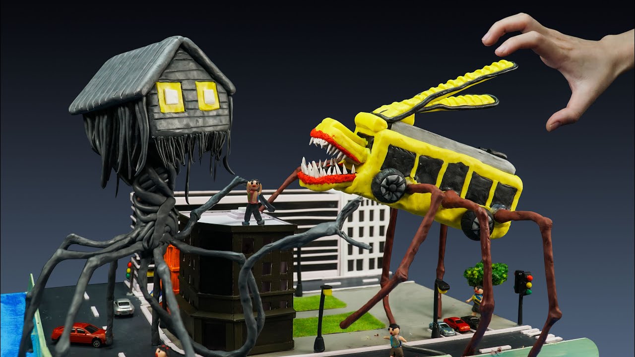 Making HOUSE HEAD vs BUS EATER SCP 2086 | Leovincible &Trevor Henderson ...