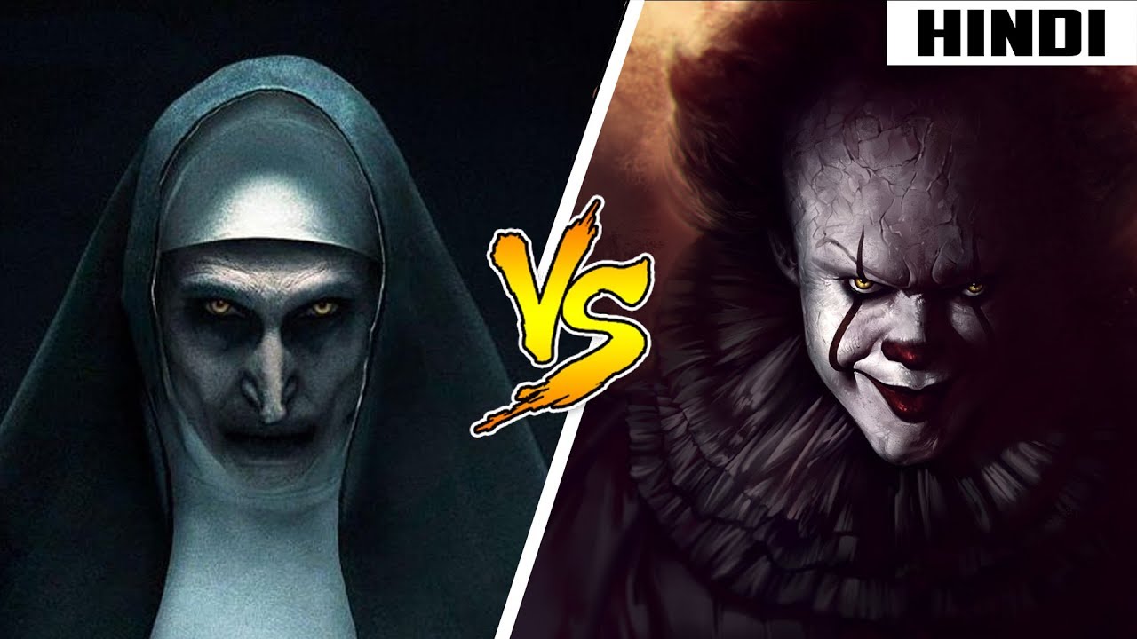 Pennywise vs Nun - Who will WIN | Face-Off | Haunting Tube - YouTube