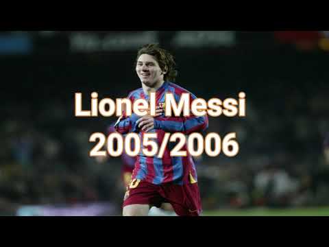 Asi jugaba Lionel Messi en 2005/2006 | Goles & Skills - YouTube