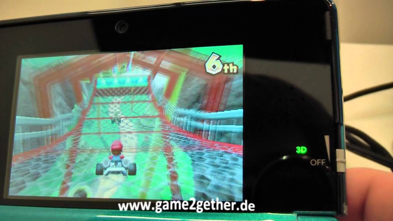 Mario Kart 3DS Gameplay HD Gamescom 2011 - YouTube