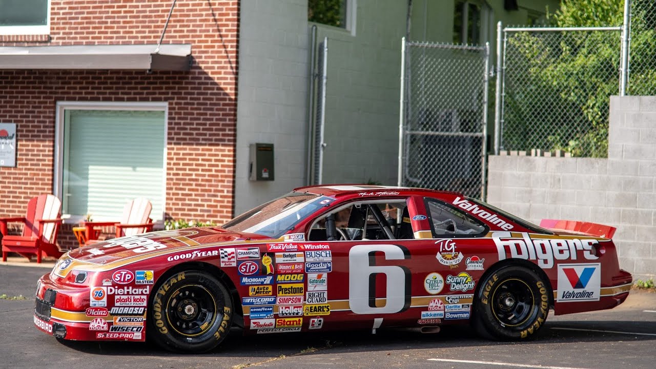 The Thunder Roars: Mark Martin’s 1989 Ford Thunderbird NASCAR Racer ...