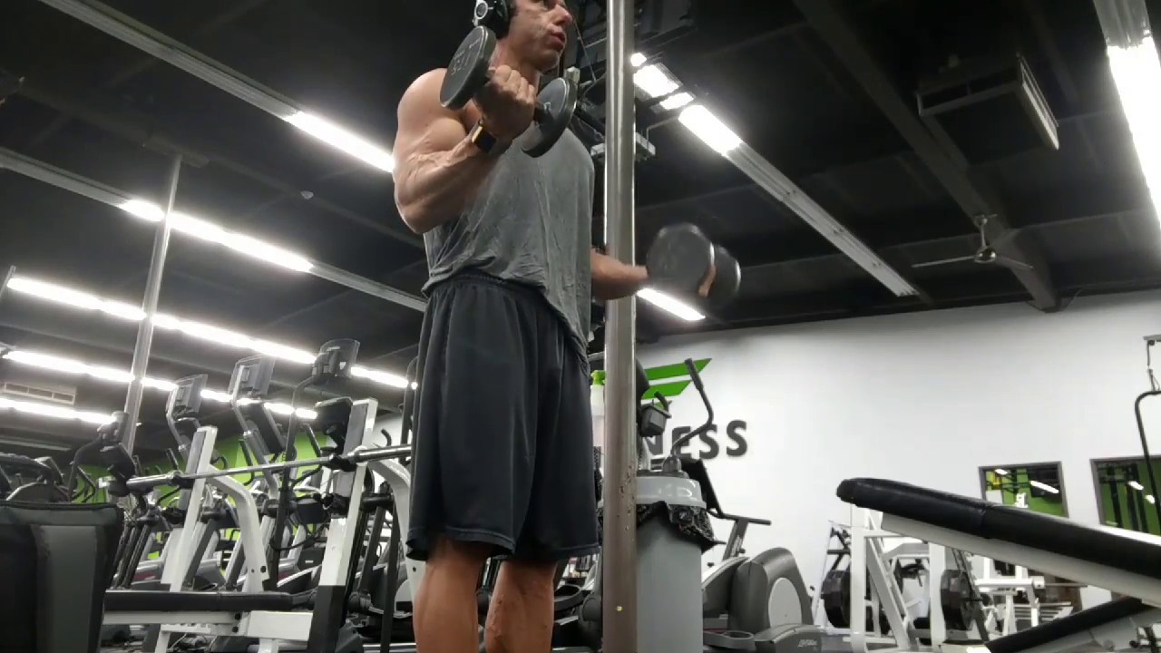 DB curl with Iso-tension - YouTube
