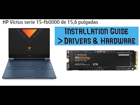 HP Victus 15 SSD Upgrade: Samsung 970 EVO Plus 2TB NVMe M.2 - YouTube