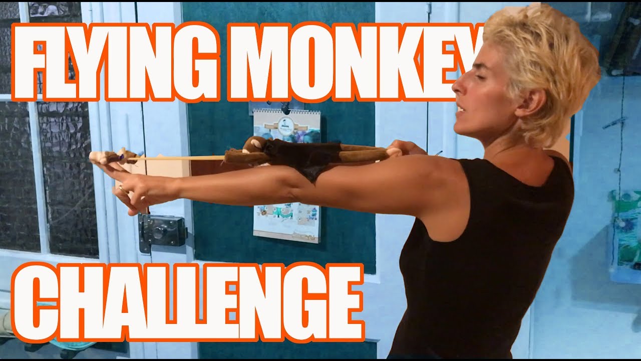 FLYING MONKEY CHALLENGE | Our Family Fun Videos - YouTube