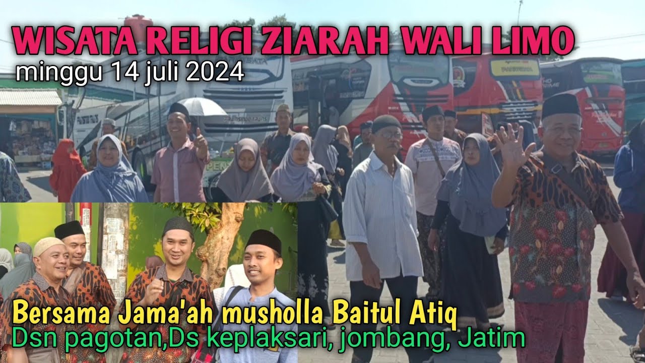 Ziarah wali limo bersama jama'ah musholla baitul atiq Dsn pagotan ...