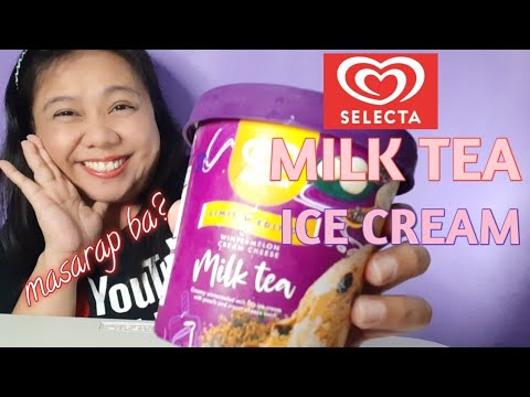 SELECTA MILK TEA ICE CREAM LIMITED EDITION | TASTE TEST PH FOODREVIEW ...