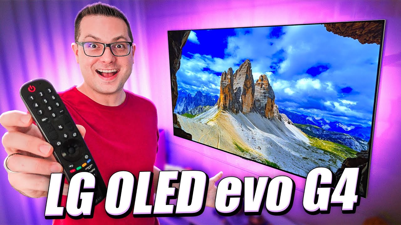 A NOVA ERA das TVs CHEGOU! LG OLED evo G4 de 65’ polegadas IMPRESSIONA! é a MELHOR TV para VOCÊ ...