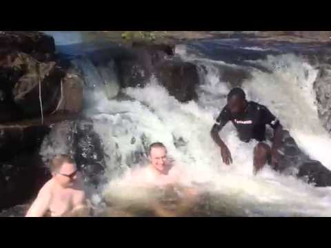 Angels Pool, Livingstone Island, Victoria Falls,Zambia - YouTube