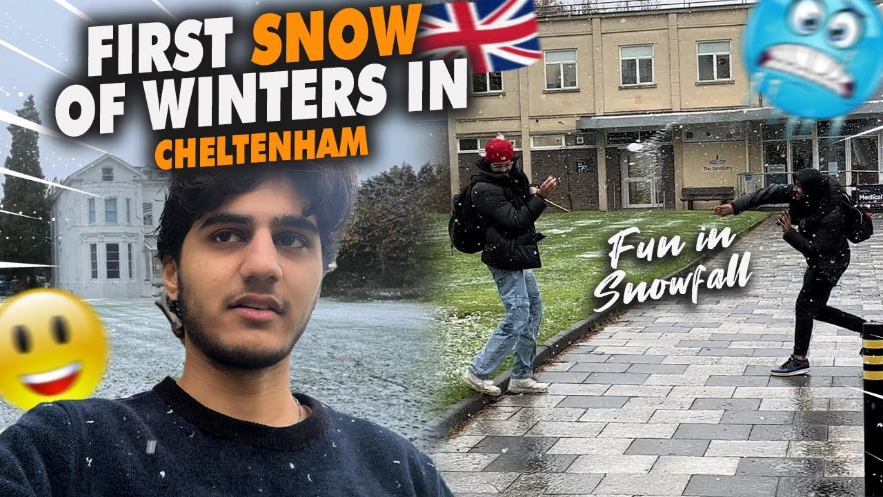 Snow flakes|Cheltenham|day in the life - YouTube