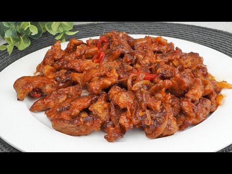 Restoranda öğrendim! 10 dakikada harika bir sosta çıtır etler!