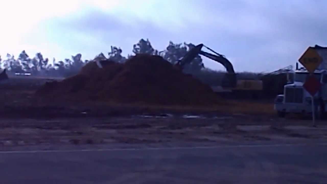 The Orchard turns to wood chips - YouTube