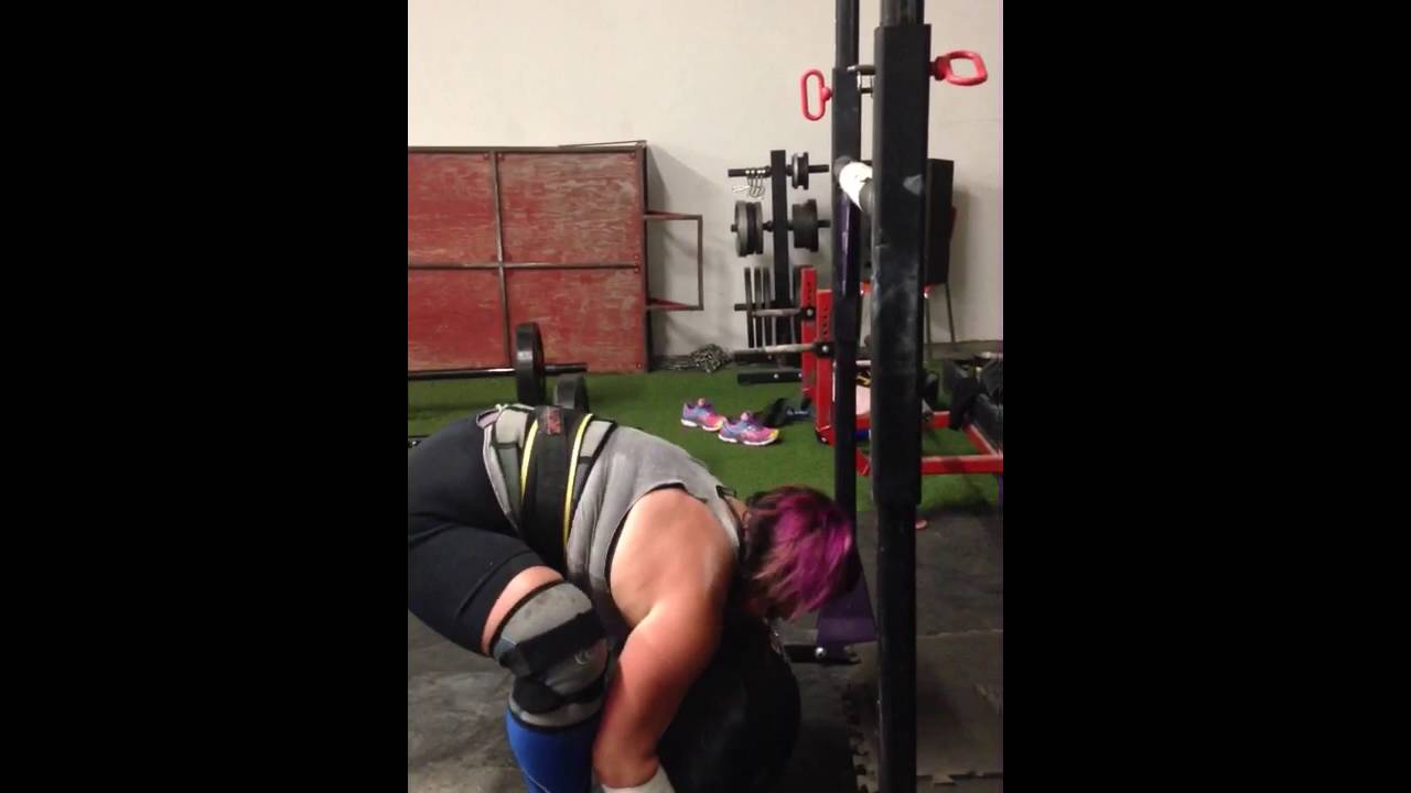 Tracey Halladay - 200lb stone of steel. - YouTube