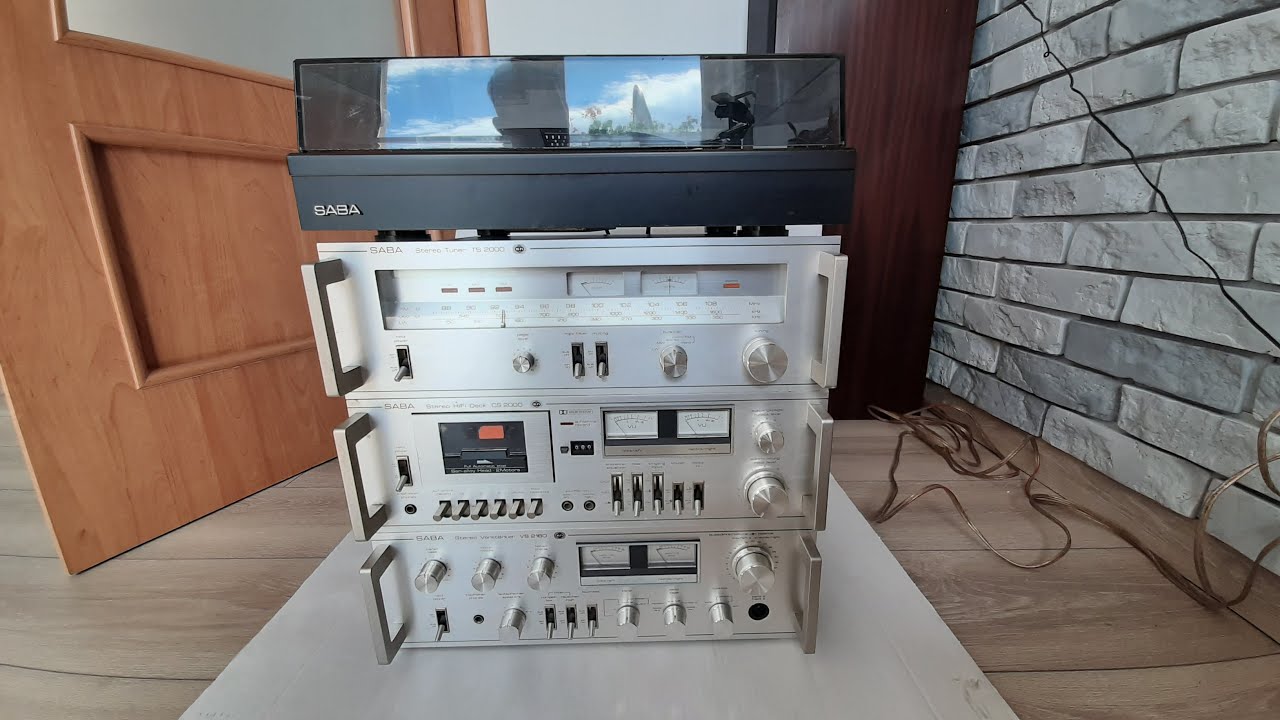 Saba HI-FI Stereo System Vintage - YouTube