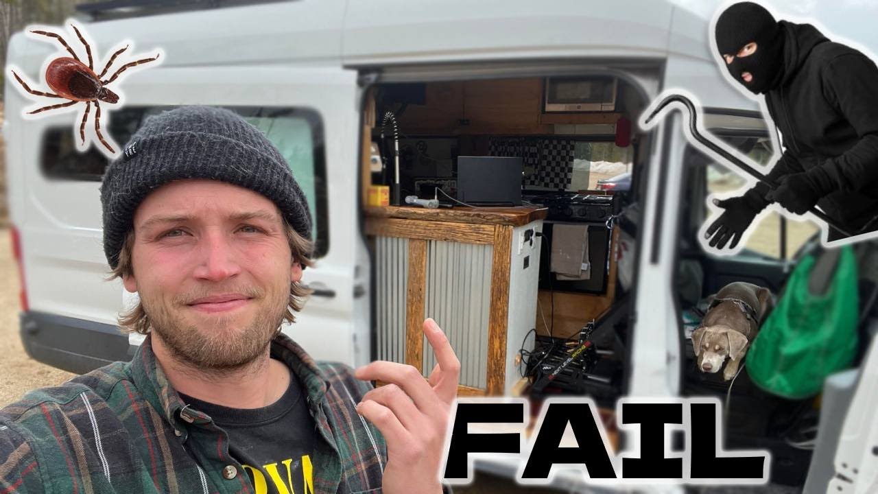 A Solo Van Life Nightmare… Bed Bugs and Midnight Intruder - YouTube