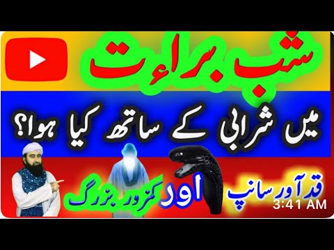 Shab e baraat men shrabi k sath kia howa | hazrat malik bin dinar ki toba | Sayed Shafiq Attari ...