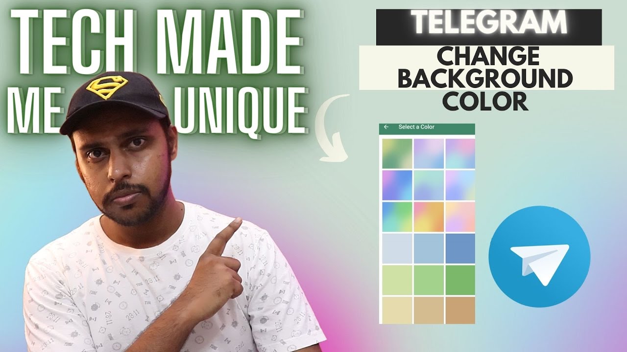 Change telegram chat background color | how to change chat telegram ...
