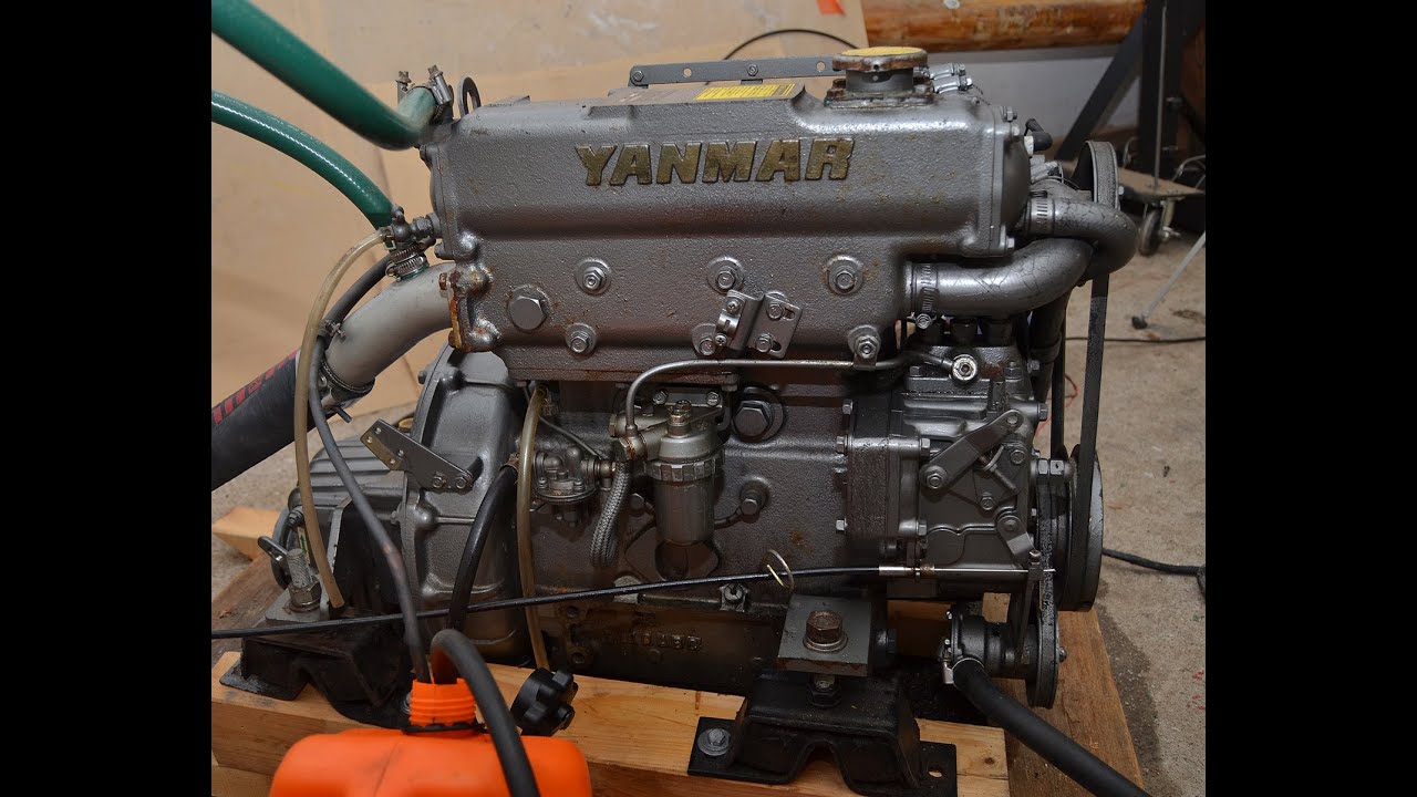 Yanmar 3HM35F - YouTube