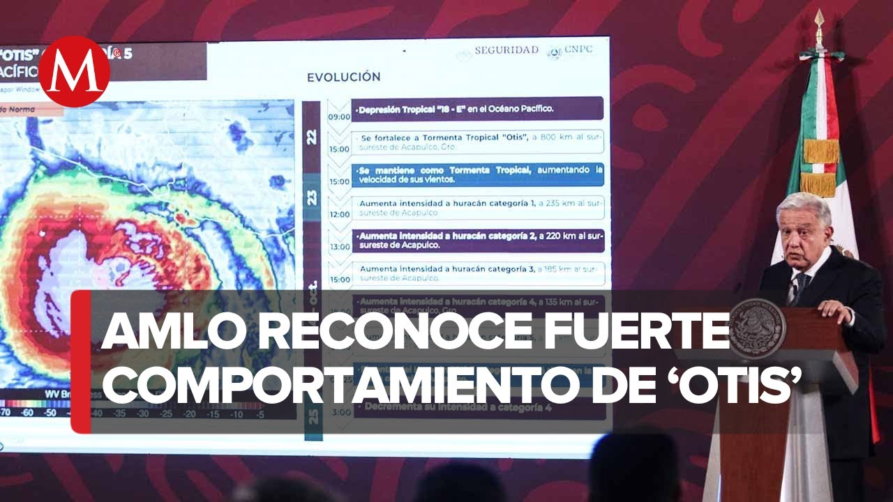 Es posible que AMLO asista a las zonas afectadas por huracán ‘Otis ...