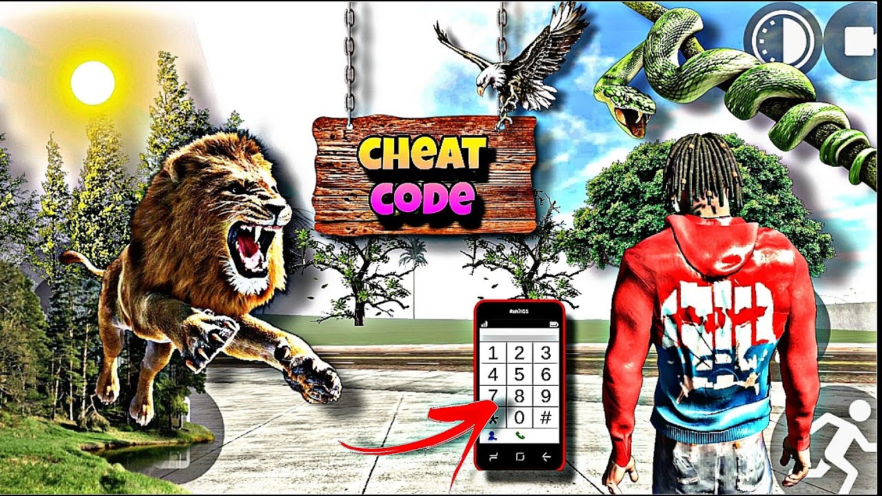 ANIMAL'S Cheat Code REVEALED 💨 || INDIAN BIKE DRIVING 3D 🎯 - YouTube