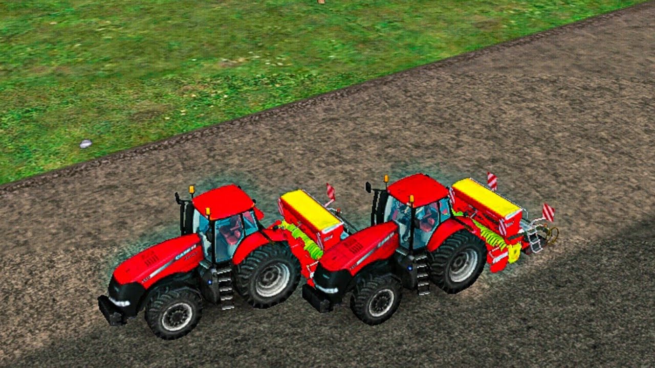 Second sowing machines in fs14 | Sowing wheat | Fs14 | Timelapse ...