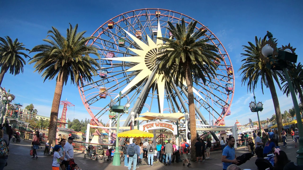 Goodbye Paradise Pier, Disney's California Adventure, 1-7-18, Last Walk ...