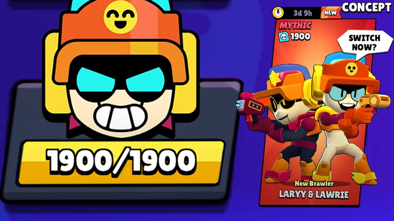 😱NEW BRAWLER LARRY & LAWRIE IS HERE!!!BRAWL STARS UPDATE GIFTS!🎁😍 ...