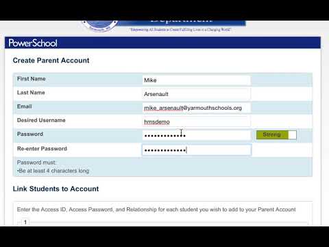 Create Parent Account - YouTube