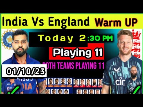 India Vs England Warm up match || 😱🙏 Ind Vs Eng playing 11warm Up - YouTube