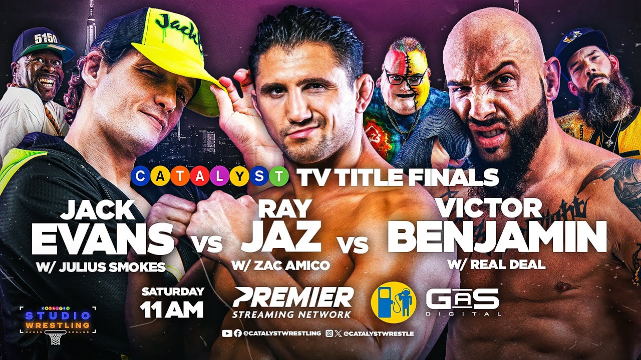 A NEW Television Champ is crowned! | Jack Evans vs Victor Benjamin vs ...