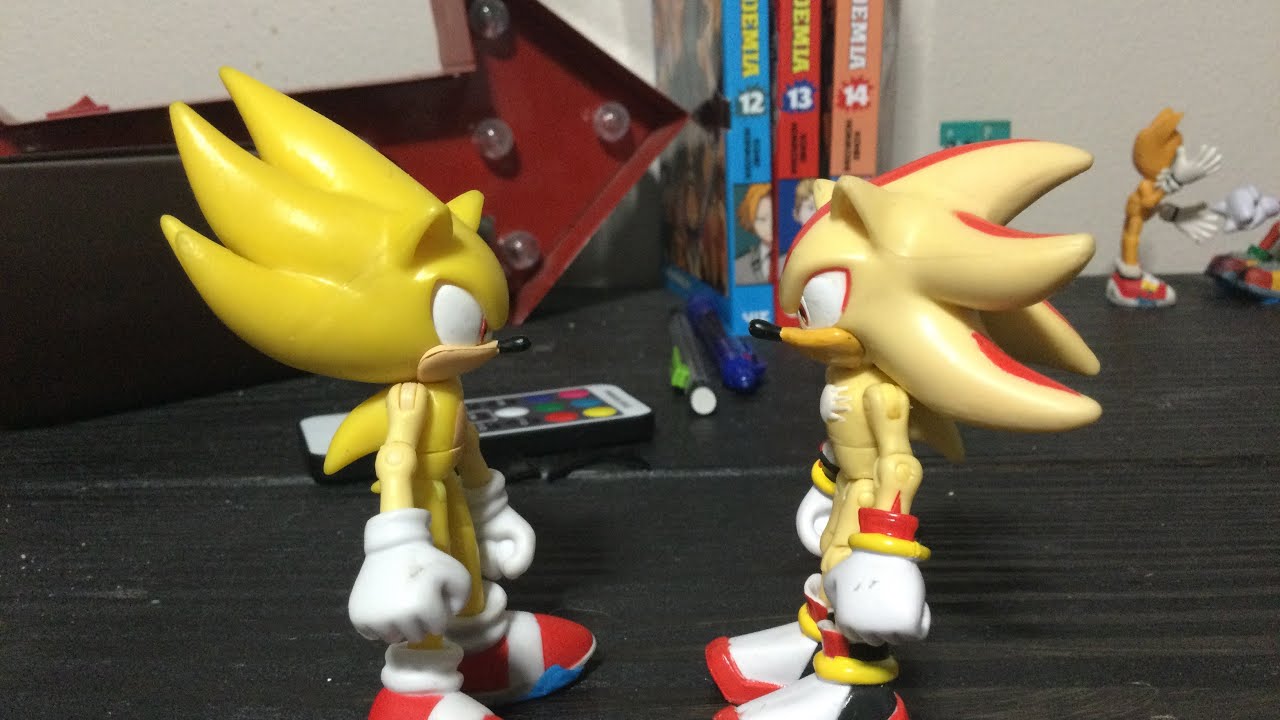Super Sonic Vs Super Shadow - YouTube
